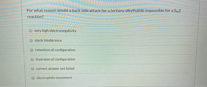 Solved For what reason would a back side attack for a | Chegg.com