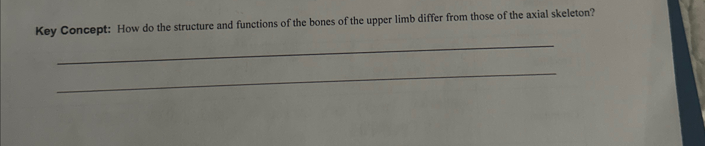 Solved Key Concept: How do the structure and functions of | Chegg.com