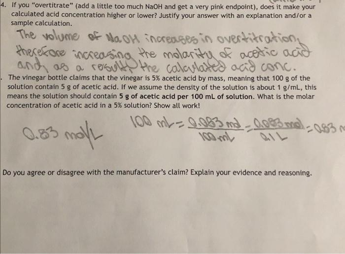 Solved Part I: Standardization of NaOH 1. If I dissolve 80.2 | Chegg.com Solved Part I: Standardization of NaOH 1. If I dissolve 80.2 | Chegg.com