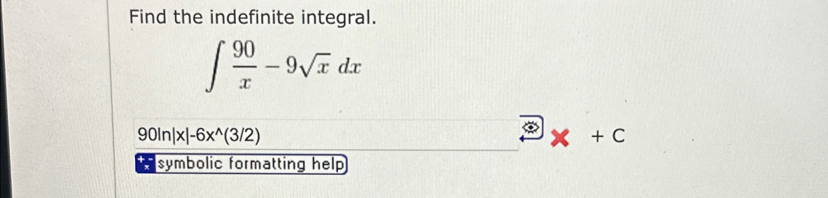Solved Find the indefinite | Chegg.com