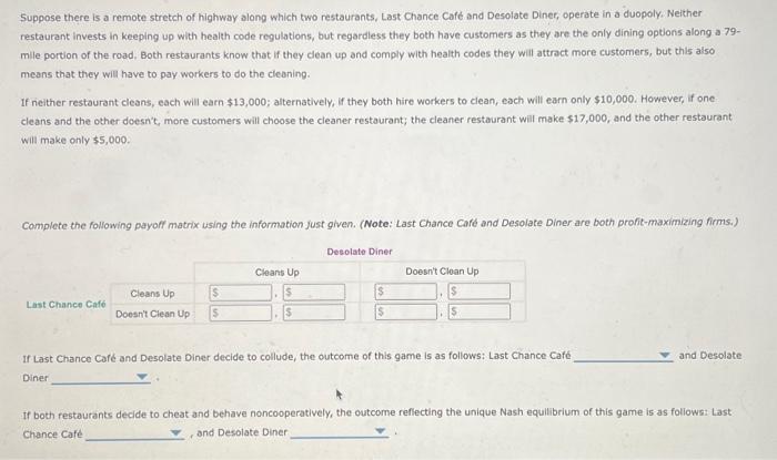 Solved Suppose there is a remote stretch of highway along | Chegg.com