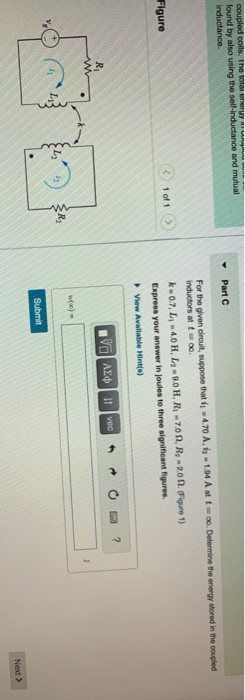 Solved Review Constants Part A Learning Goal: To apply the | Chegg.com