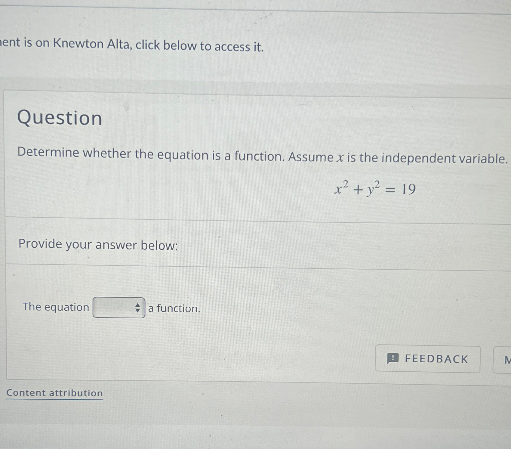 Solved ent is on Knewton Alta, click below to access | Chegg.com