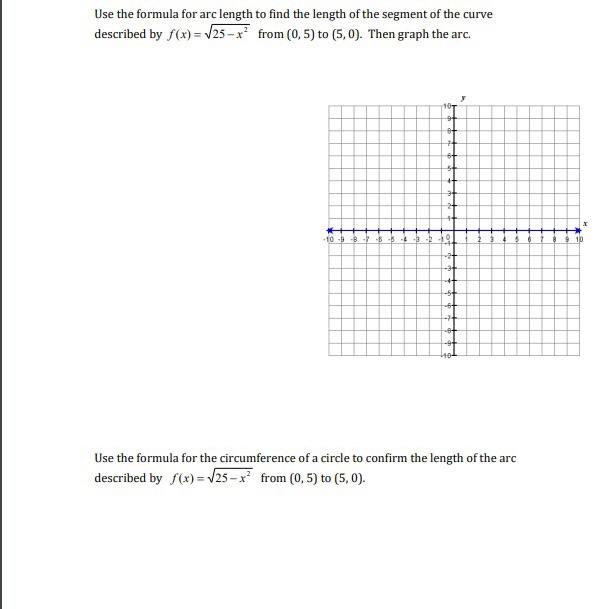 Solved Use the formula for arc length to find the length of | Chegg.com