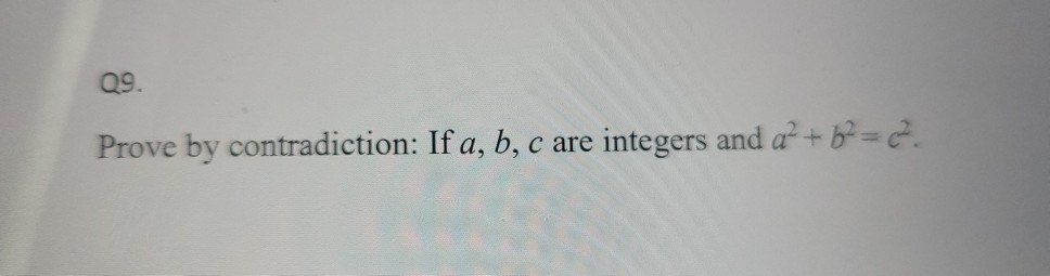 Solved Q8. Prove by contraposition: If n’ is divisible by 3 | Chegg.com