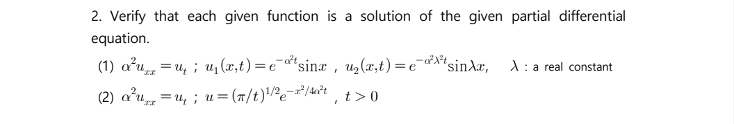 Solved Verify that each given function is a solution of the | Chegg.com
