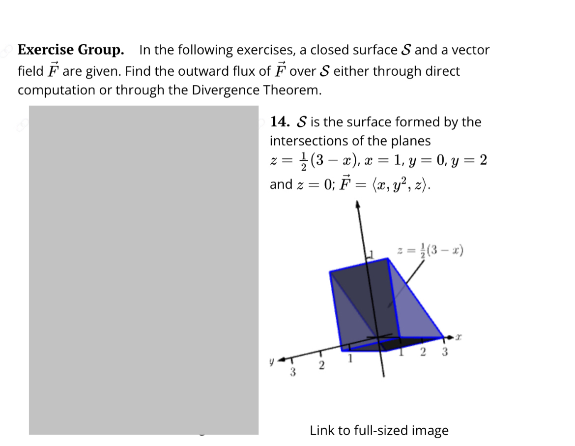 Solved Please solve using divergence theorem. The answer is | Chegg.com
