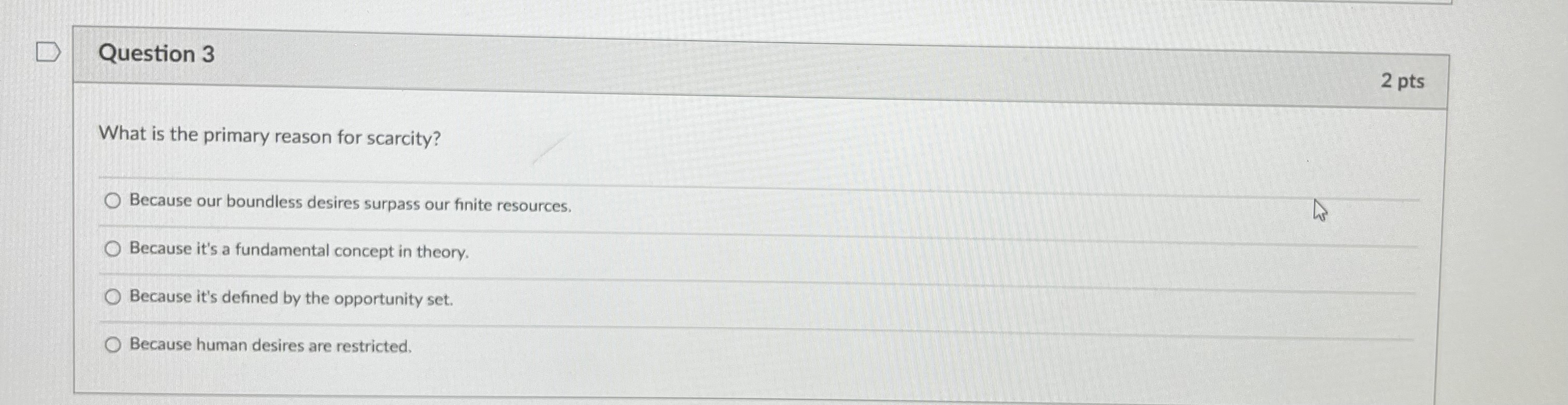 Solved Question 3What is the primary reason for | Chegg.com
