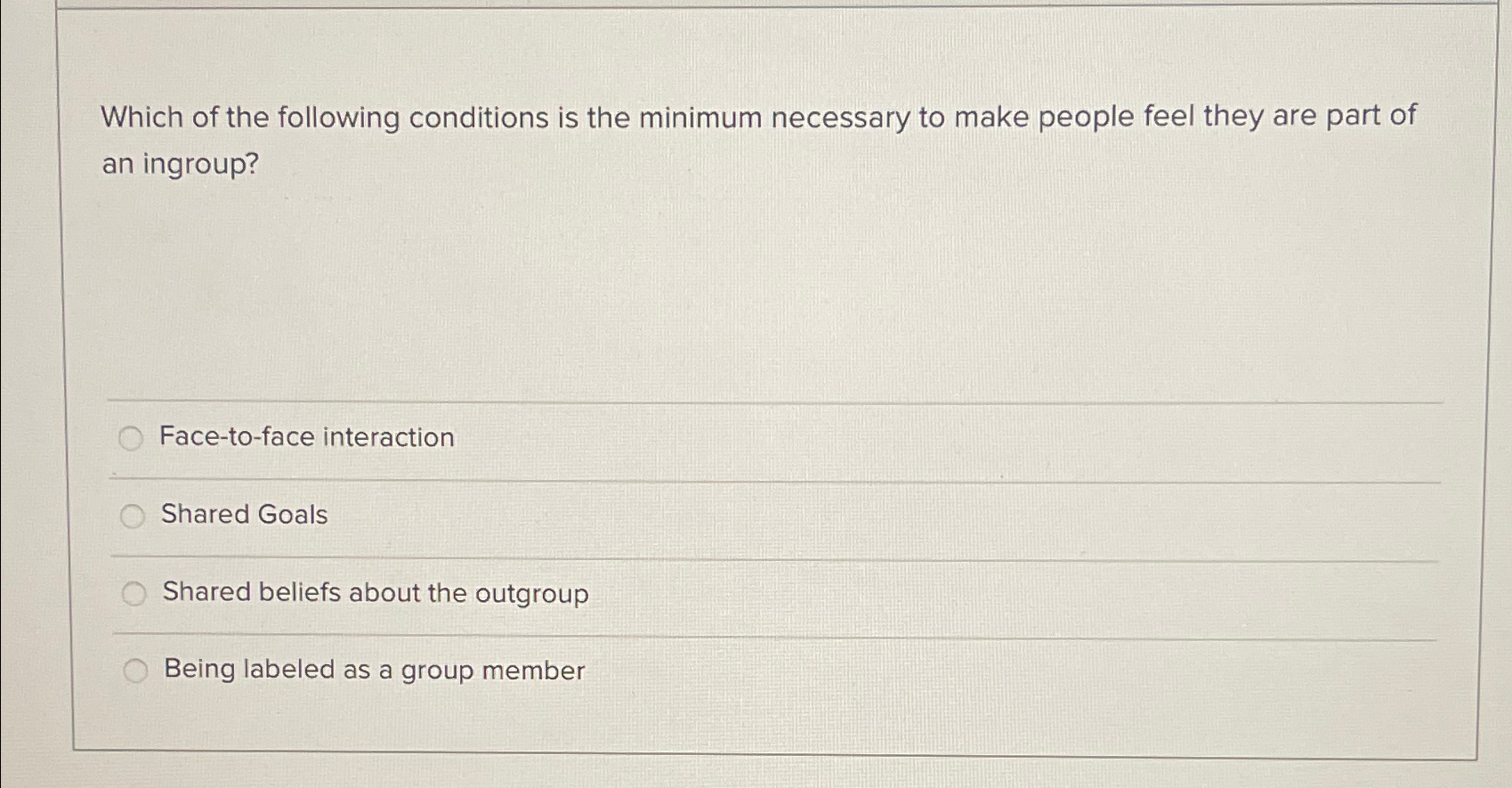 Solved Which of the following conditions is the minimum | Chegg.com