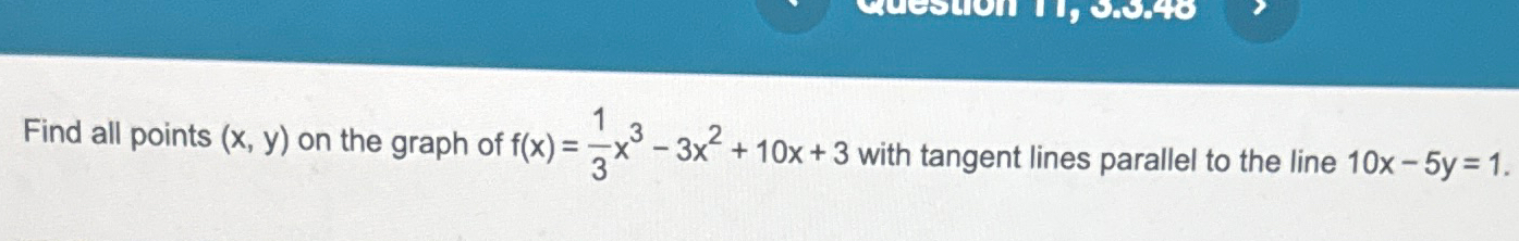 Solved Find all points (x,y) ﻿on the graph of | Chegg.com
