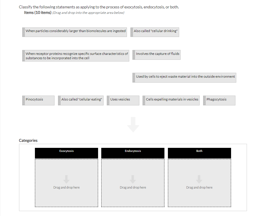 Classify the following statements as applying to the | Chegg.com