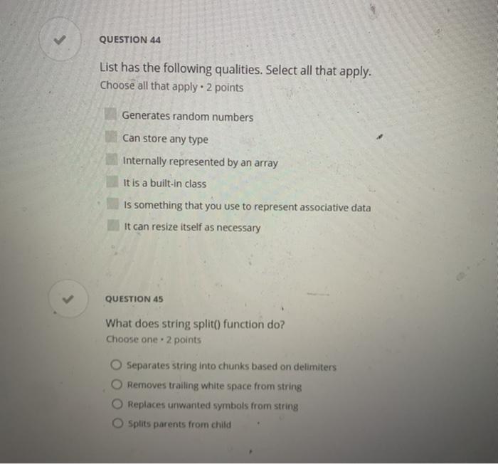Question 42 When Creating An Object Of A Derived