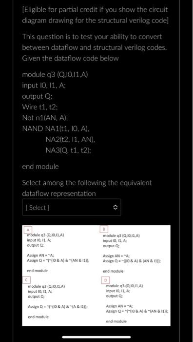 Solved [Eligible for partial credit if you show the circuit | Chegg.com