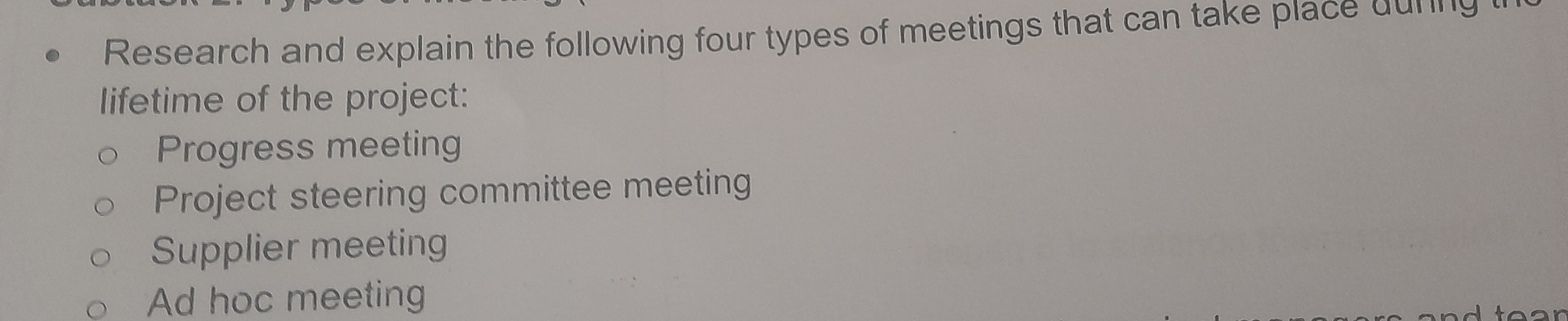 Solved Research and explain the following four types of | Chegg.com