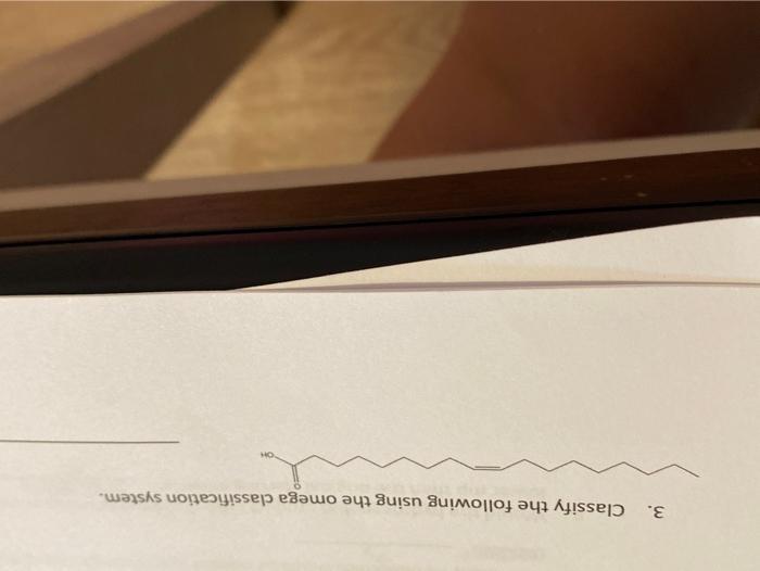 Solved 3. Classify the following using the omega | Chegg.com