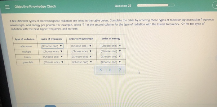 Solved = Objective Knowledge Check Question 25 A few | Chegg.com