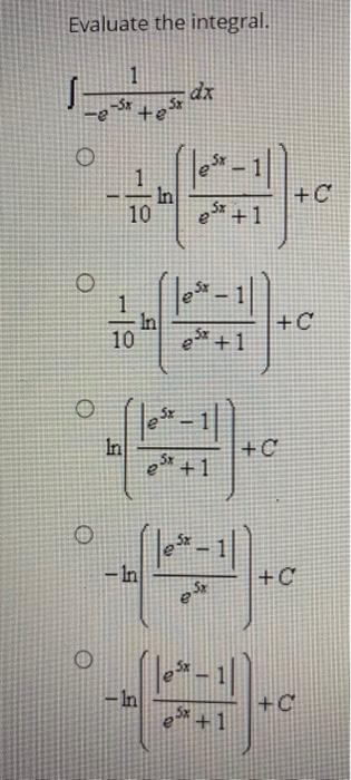 Solved Evaluate the integral. | Chegg.com