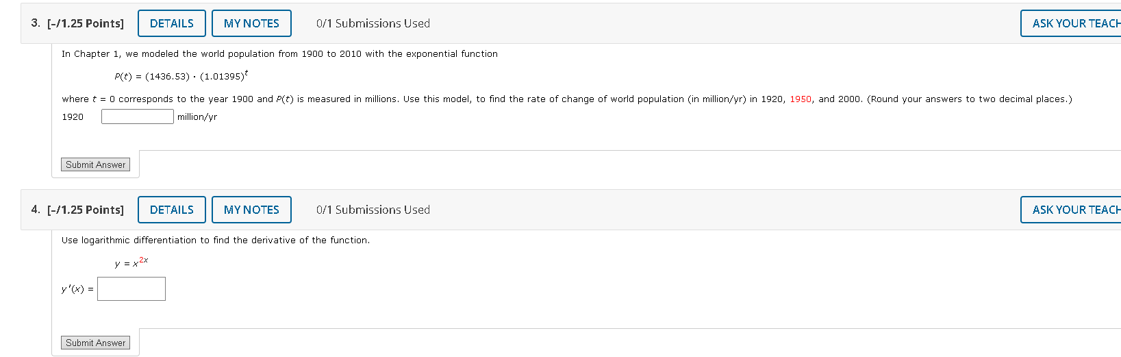 Solved Do both questions-/1.25 ﻿Points]In Chapter 1, ﻿we | Chegg.com
