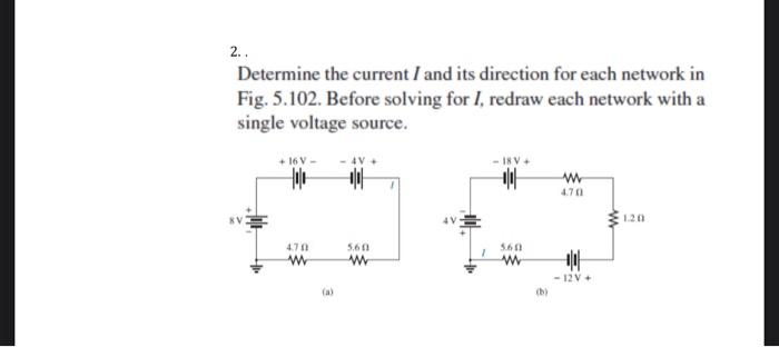 Solved Combine the series voltage sources in Fig. 5.101 into | Chegg.com