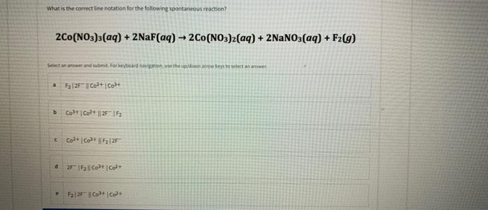 Solved What is the correct line notation for the following | Chegg.com