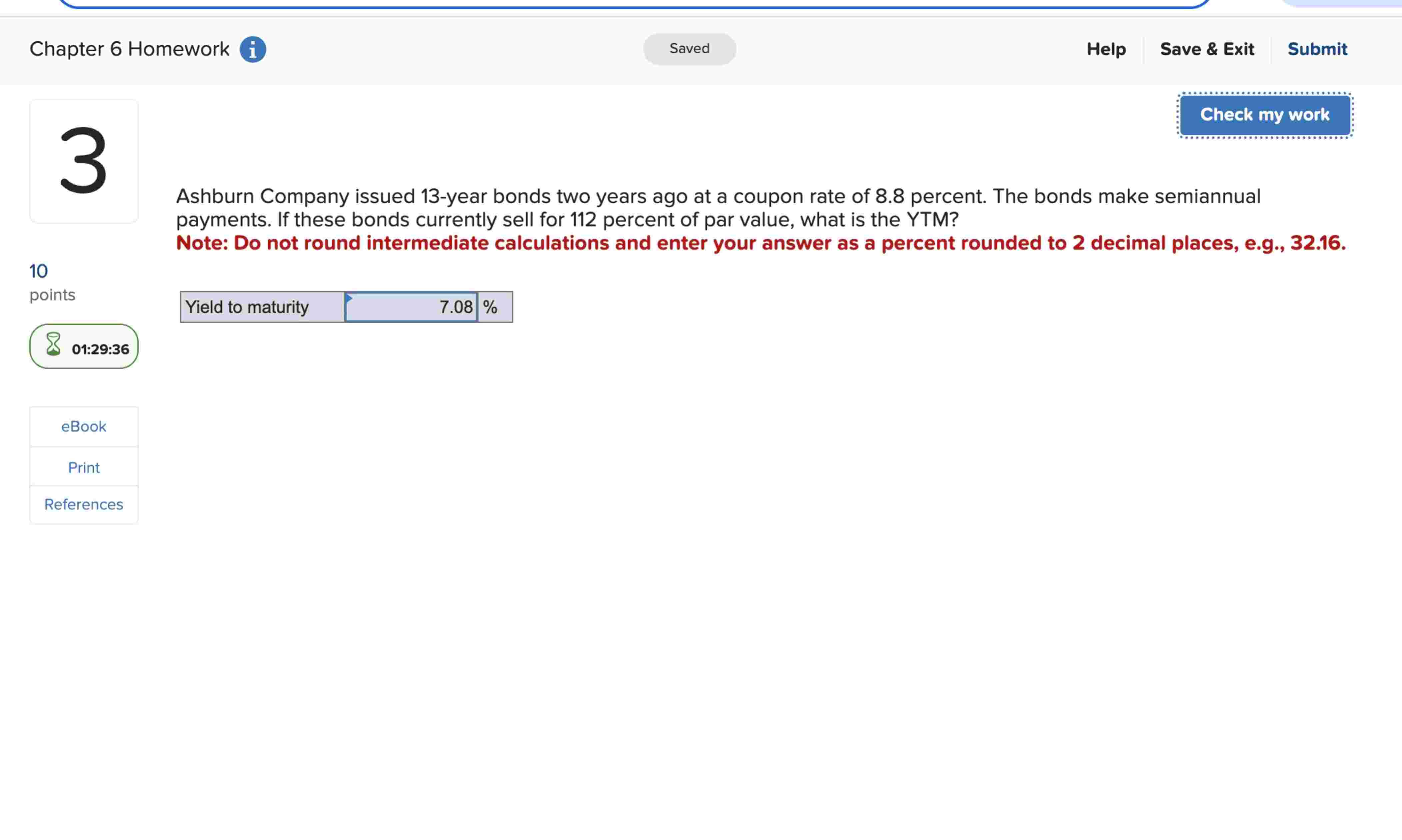 Solved Ashburn Company issued 13 -year bonds two years ago | Chegg.com