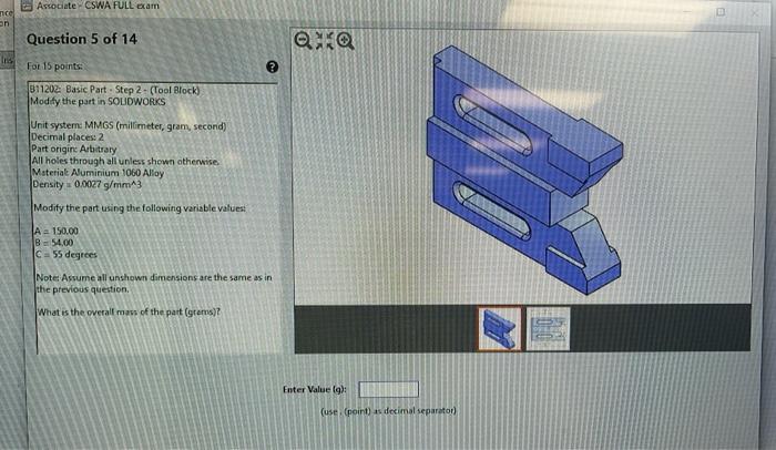 Solved ce on Ins Associate CSWA FULL exam: Question 4 of 14 | Chegg.com