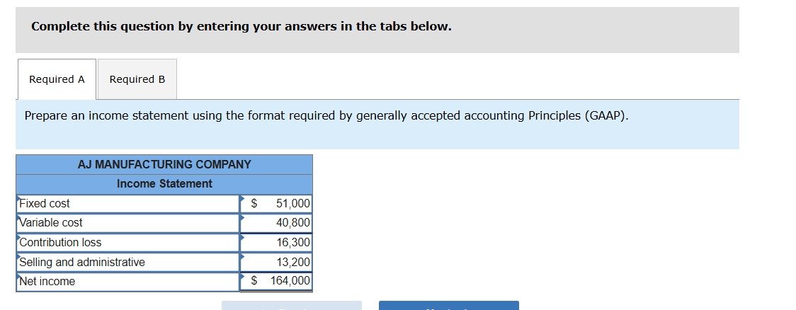 Solved Please create the 2 ﻿income statements using the two | Chegg.com