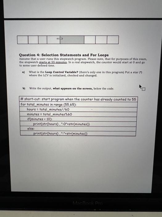 Solved Question 3: Selection Statements, combined | Chegg.com