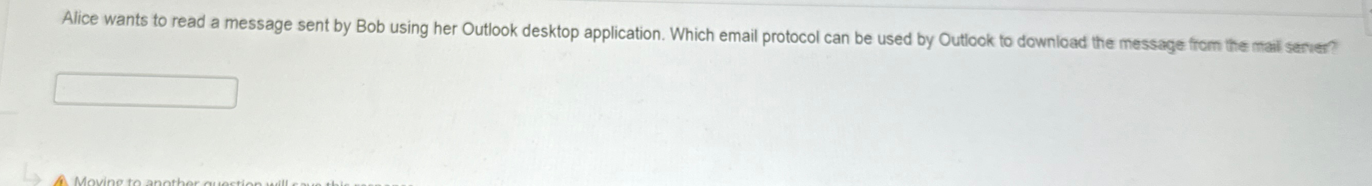 Solved Alice wants to read a message sent by Bob using her | Chegg.com