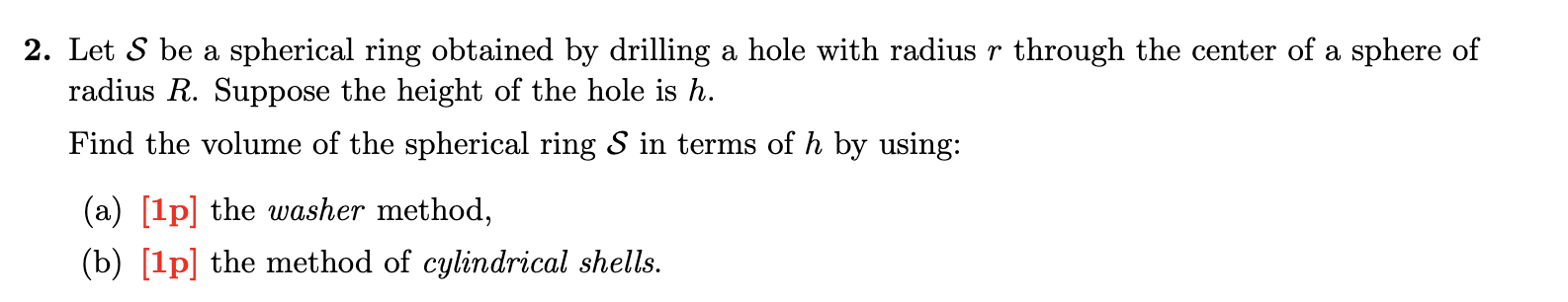Solved 2. ﻿Let \( \mathcal{S} \) ﻿be a spherical ring | Chegg.com