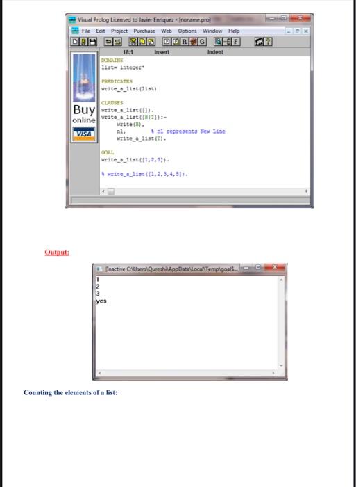 Solved Lab 04 List Processing In Prolog Objective This Lab
