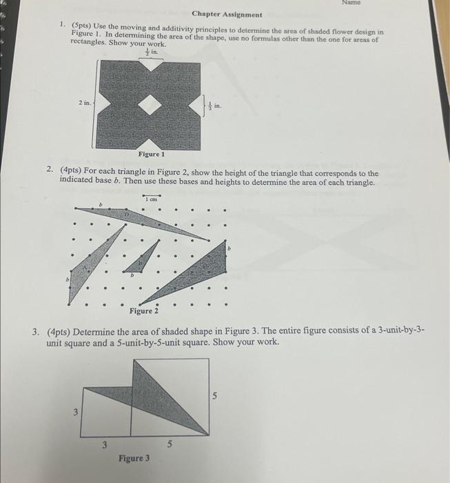 Solved 1. (Spts) Use the moving and additivity principles to | Chegg.com