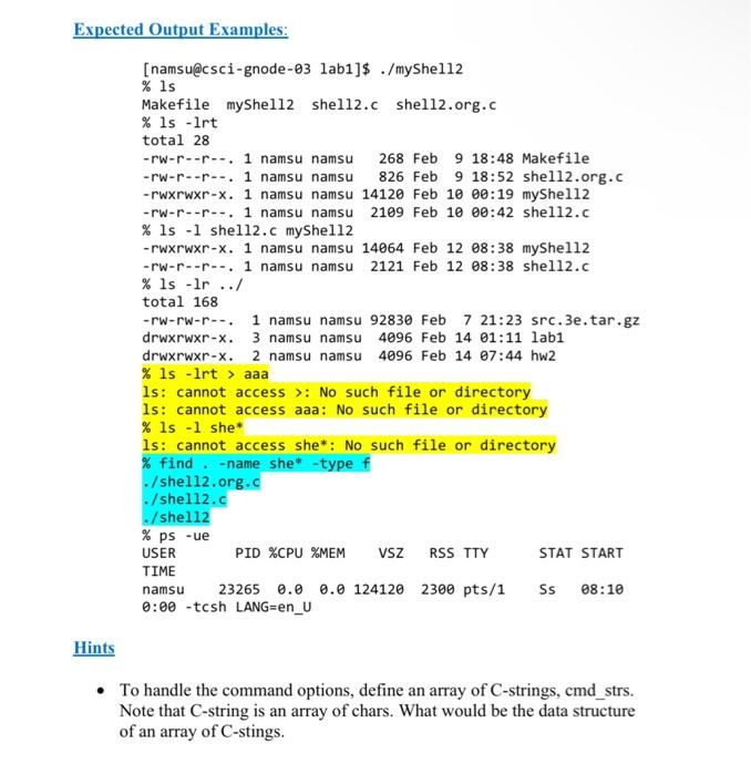 Solved - Create a subdirectory under your \$HOME directory | Chegg.com