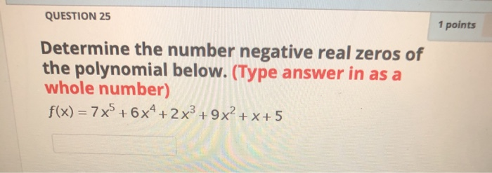 Solved Determine the number of turning points. (Type answer | Chegg.com