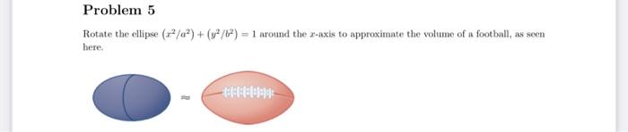 Solved Rotate the ellipse (x2/a2)+(y2/b2)=1 around the | Chegg.com