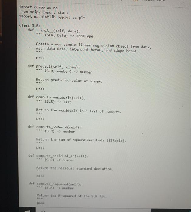 Solved loads/project2.pdf m Grades: View y. Part III: SLR | Chegg.com