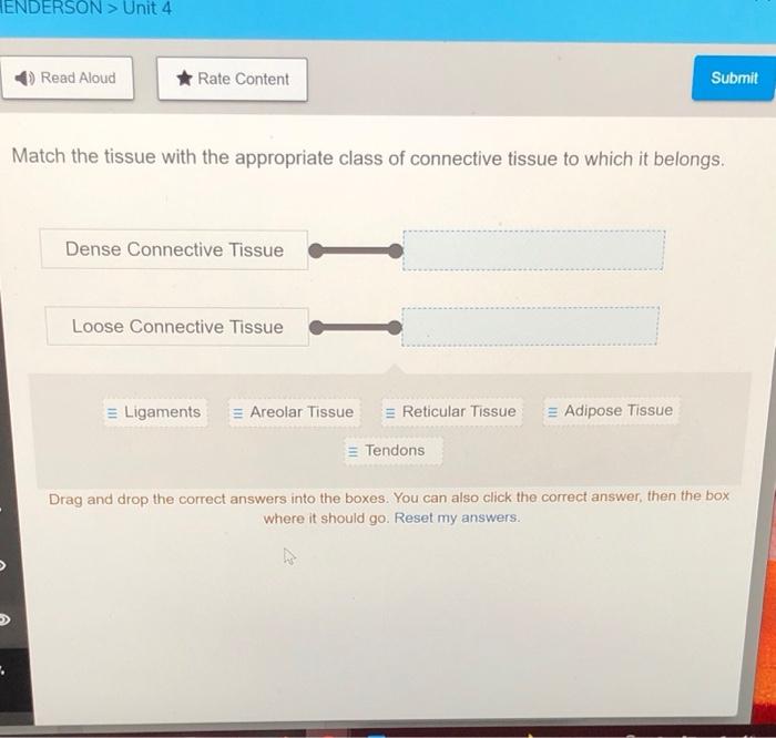 Solved IENDERSON > Unit 4 Read Aloud Rate Content Submit | Chegg.com