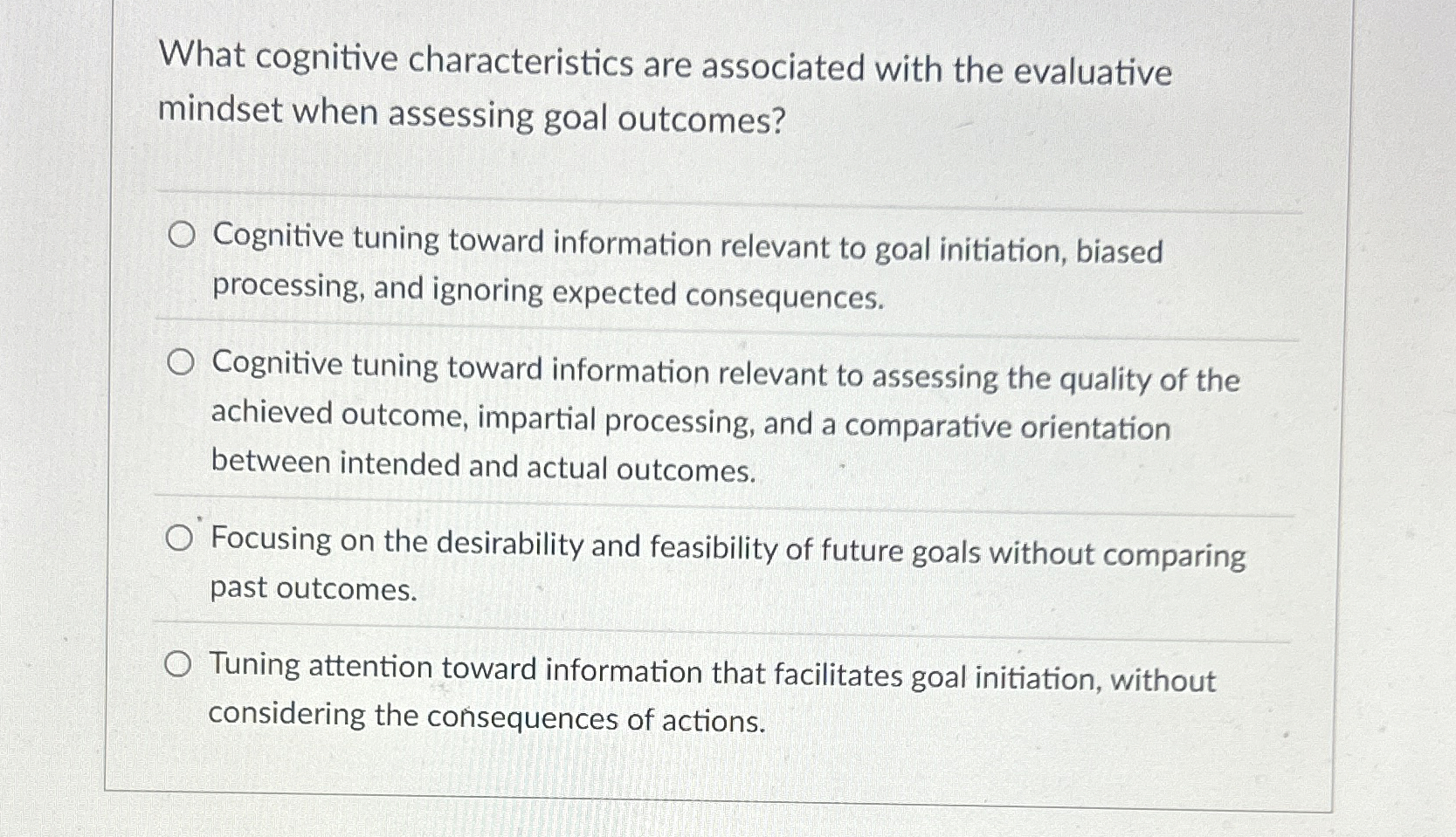 Solved What cognitive characteristics are associated with | Chegg.com