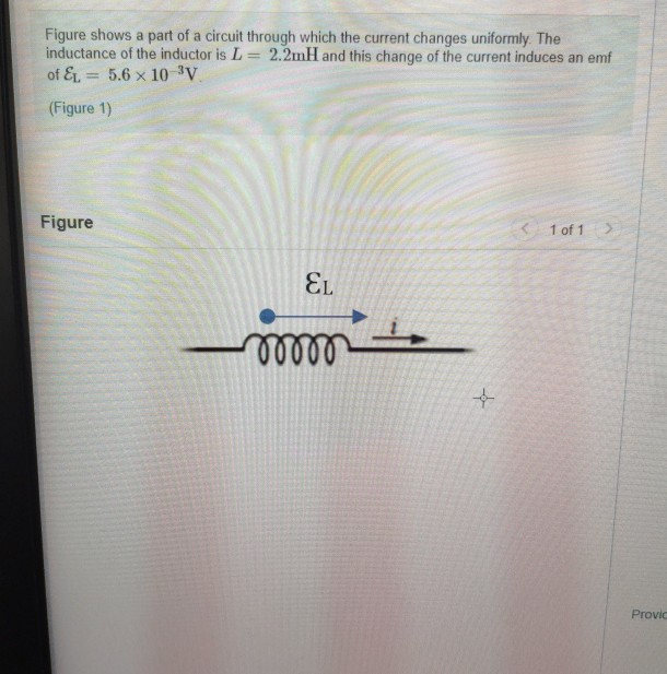 Solved Figure shows a part of a circuit through which the | Chegg.com