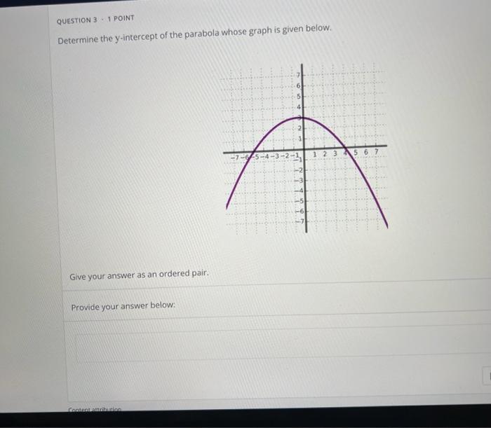 Solved Determine the axis of symmetry of the parabola whose | Chegg.com