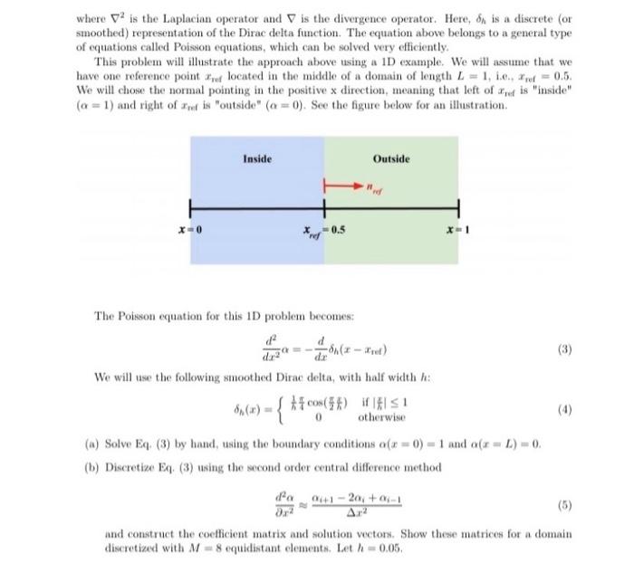 A common problem in engineering is how to represent a | Chegg.com