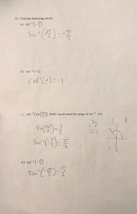 Solved check if my answers are right and correct me if im | Chegg.com