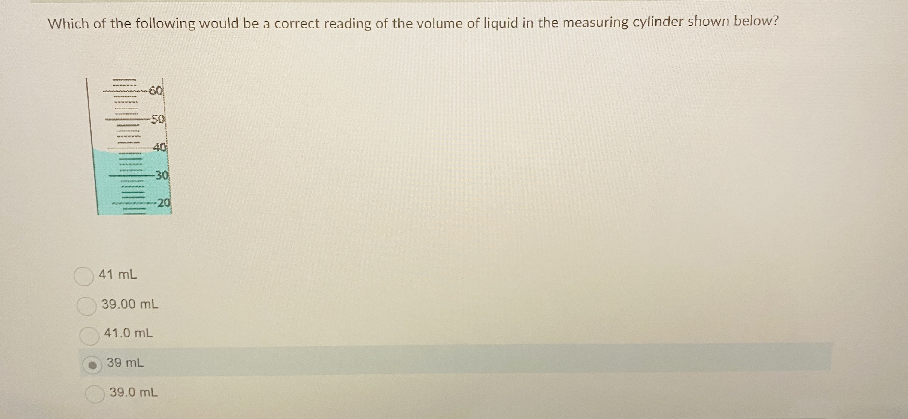 Solved Which of the following would be a correct reading of | Chegg.com