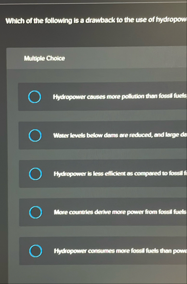 Solved Which of the following is a drawback to the use of | Chegg.com