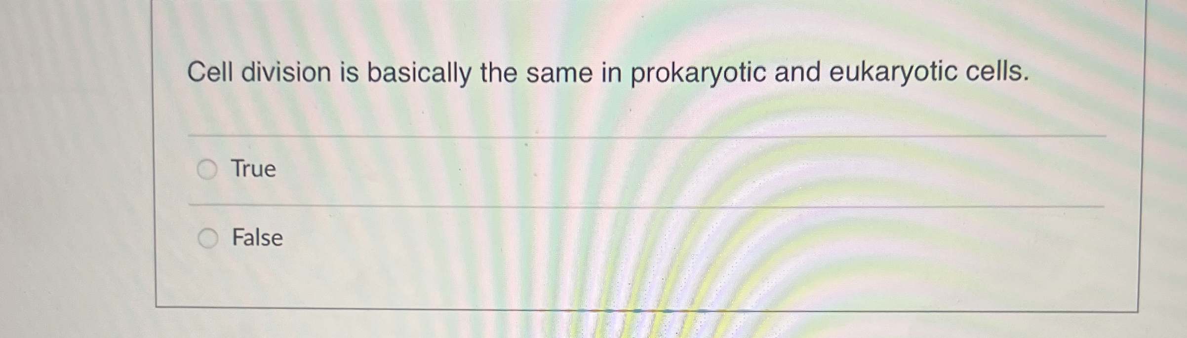 Solved Cell division is basically the same in prokaryotic | Chegg.com