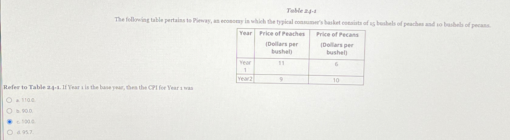 Solved Table 24-1\\nThe following table pertains to Pieway, | Chegg.com Solved Table 24-1\\nThe following table pertains to Pieway, | Chegg.com