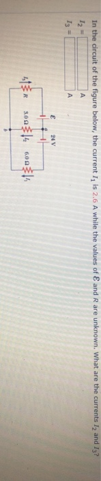 Solved In the circuit of the figure below, the current Iis | Chegg.com