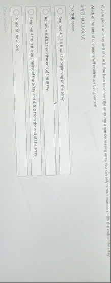 Solved You are given an array arril of size n. ﻿You have to | Chegg.com