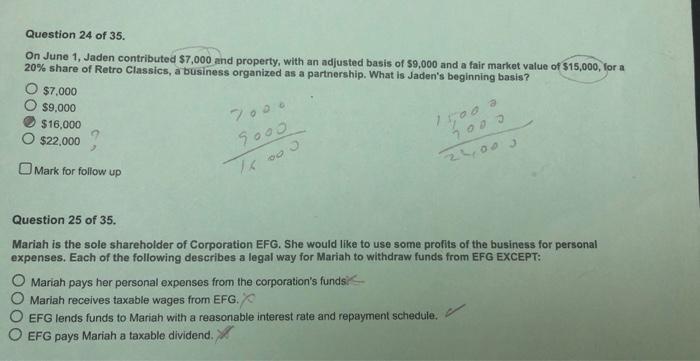 [Solved]: the answer is for 23 not for 24 correct the answer