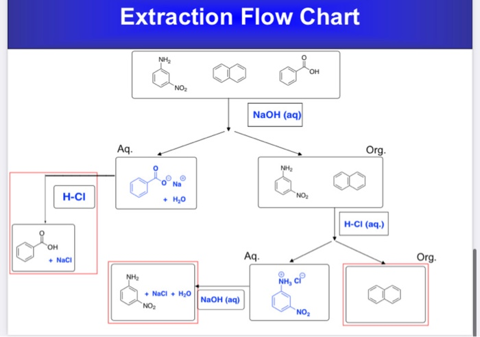 Solved Extraction Flow Chart HelpI have to fill out the | Chegg.com